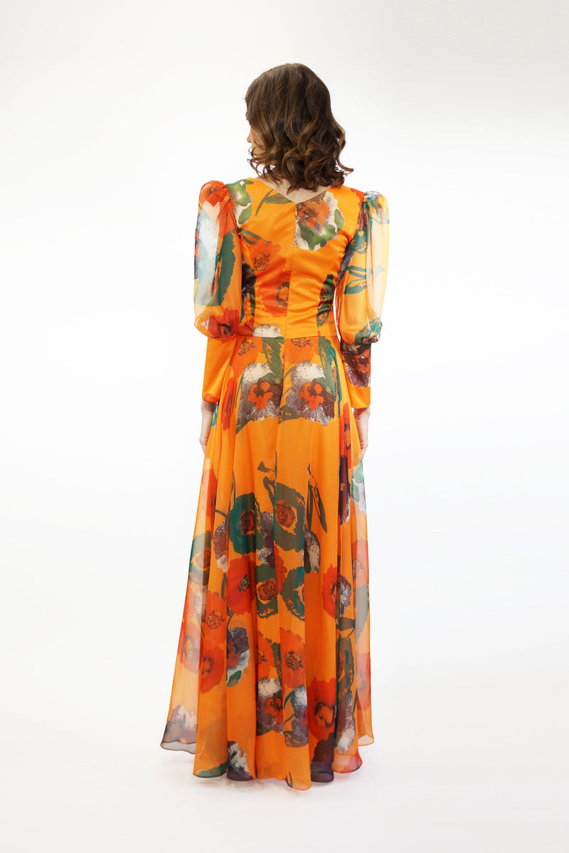 Carla Ruiz 99425 Orange – Wedding Guest Outfits